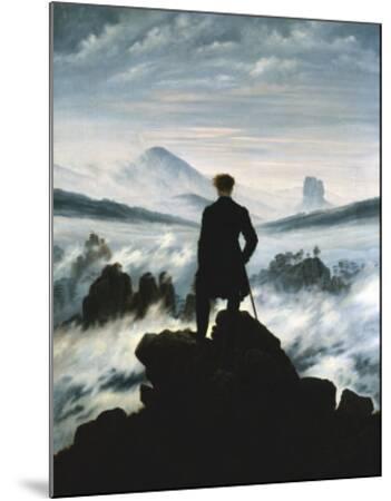 The Wanderer Above the Sea of Fog, c.1818 Art Print by Caspar David ...