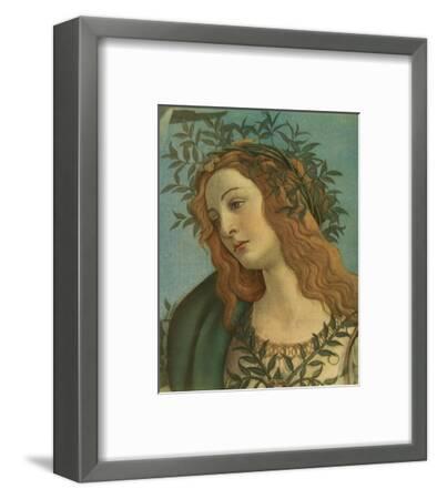Minerva (detail) Stretched Canvas Print by Sandro Botticelli | Art.com