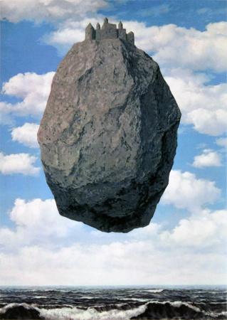 'Le Chateau des Pyrennees' Art Print - Rene Magritte | Art.com