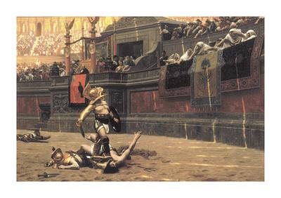 'Pollice Verso, 1872' Premium Giclee Print - Jean Leon Gerome | Art.com
