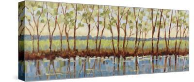 Along the River Bank Stretched Canvas Print - Libby Smart | Art.com