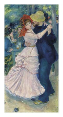 Dance at Bougival, 1883 Premium Giclee Print - Pierre Auguste Renoir ...