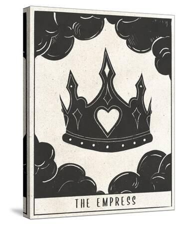 'Tarot Set - The Empress' Stretched Canvas Print - Lisa McCandless ...