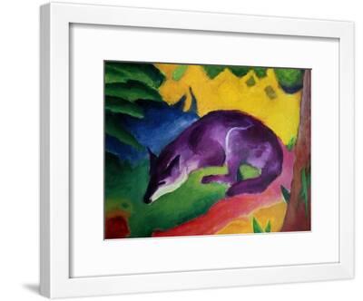 Blue Fox, 1911 Giclee Print by Franz Marc | Art.com