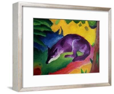 Blue Fox, 1911 Giclee Print by Franz Marc | Art.com