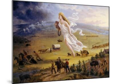 American Progress, 1872 Giclee Print by John Gast | Art.com