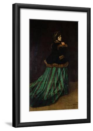 Camille, or the Woman in the Green Dress, 1866 Giclee Print by Claude ...