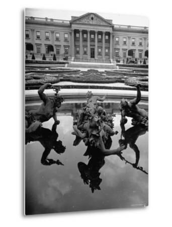 View Showing the Exterior of Lynnewood Hall Photographic Print by ...