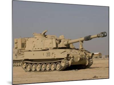 M109 Paladin, a Self-Propelled 155mm Howitzer Photographic Print by Stocktrek Images | Art.com