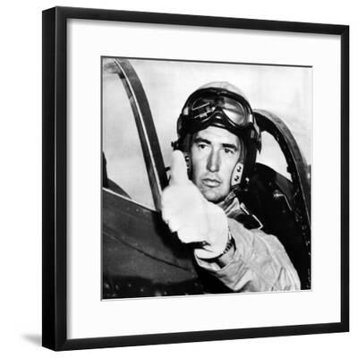 Ted Williams, American Baseball Player and Marine Corps Pilot, 1952 ...