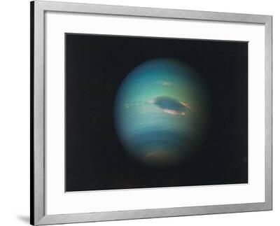 Shot of Planet Neptune Produced from Images Taken Through Spacecraft ...