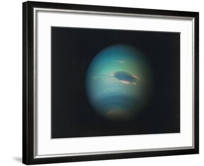 Shot of Planet Neptune Produced from Images Taken Through Spacecraft ...