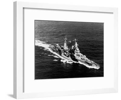 American Heavy Cruiser Uss Indianapolis at Sea Photographic Print by ...