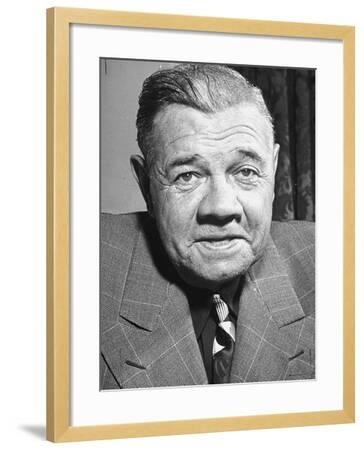 Baseball Player Babe Ruth Photographic Print by | Art.com