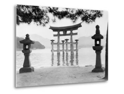 Torii Gate in Water Photographic Print by | Art.com