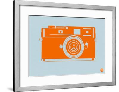 Orange Camera Art Print by NaxArt | Art.com