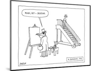 "M. Duchamp, 1912" - New Yorker Cartoon Premium Giclee Print by Jack ...