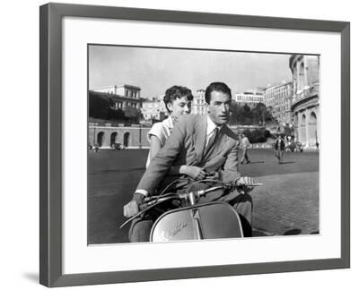 Roman Holiday, Audrey Hepburn, Gregory Peck, 1953 Photo by | Art.com