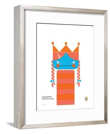 Wee You-Things, Ling Stretched Canvas Print by Wee Society | Art.com