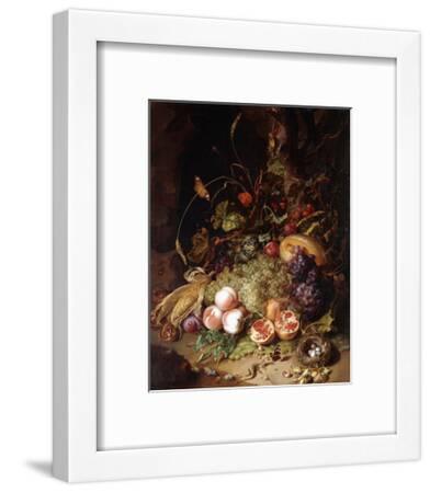 Still-Life with Fruit and Insects Giclee Print by Rachel Ruysch | Art.com