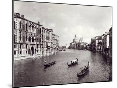 View of the Grand Canal with Gondolas Photographic Print by | Art.com