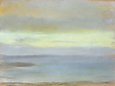 Marine Sunset, C.1869 Giclee Print - Edgar Degas | Art.com