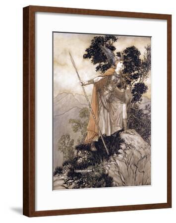 Brunhilde, Illustration from 'The Rhinegold and the Valkyrie' by ...