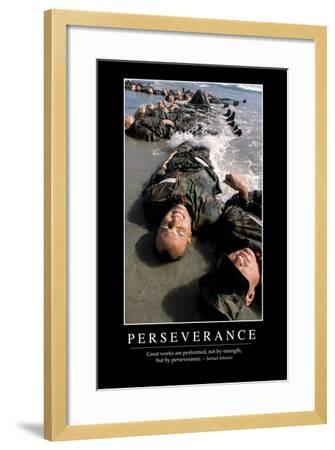 Perseverance: Inspirational Quote and Motivational Poster Photographic ...