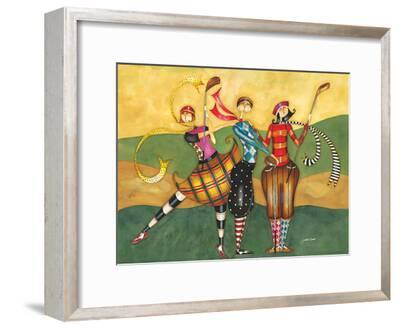 Golfing Girls Giclee Print by Jennifer Garant | Art.com