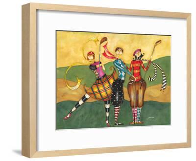 Golfing Girls Giclee Print by Jennifer Garant | Art.com