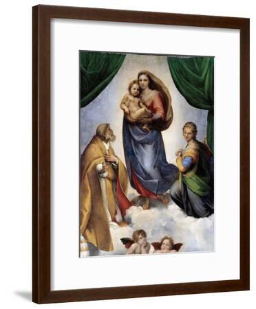 The Sistine Madonna Giclee Print by Raphael | Art.com
