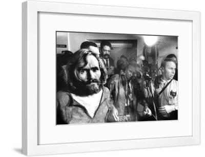 Serial Killer Charles Manson in, 1969 During His Transfer in Los ...