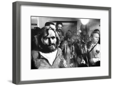 Serial Killer Charles Manson in, 1969 During His Transfer in Los ...