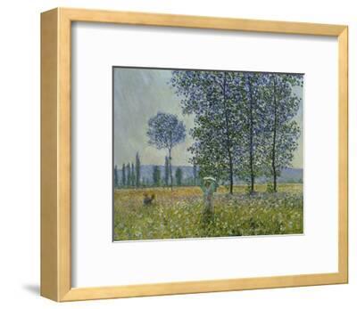 Fields in Spring, 1887 Giclee Print by Claude Monet | Art.com