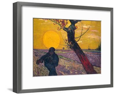 The Sower at Sunset, 1888 Giclee Print by Vincent van Gogh | Art.com