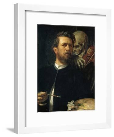Self-Portrait with Death Playing the Fiddle, 1872 Giclee Print by ...