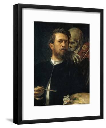 Self-Portrait with Death Playing the Fiddle, 1872 Giclee Print by ...