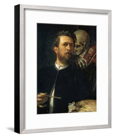 Self-Portrait with Death Playing the Fiddle, 1872 Giclee Print by ...