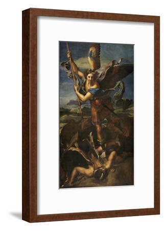 Saint Michael Vanquishing Satan, 1518 Giclee Print by Raphael | Art.com