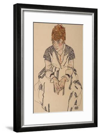 Portrait of the Artist's Sister-In-Law, Adele Harms, 1917 Giclee Print ...