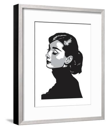 Audrey Hepburn - Always Giclee Print by Emily Gray | Art.com