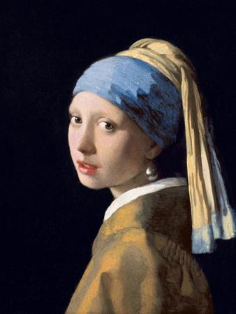 Girl with a Pearl Earring, C.1665-6 Giclee Print - Johannes Vermeer ...