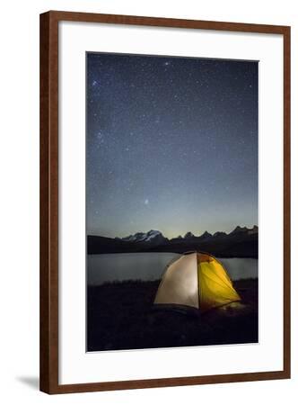 Camping under the Stars on Rosset Lake at an Altitude of 2709 Meters ...