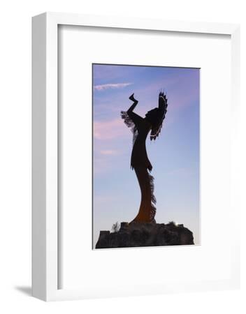Keeper of the Plains Statue, Wichita, Kansas, USA Photographic Print by ...