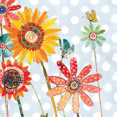 'Polka Dot Delight - Daisy' Art Print - Robbin Rawlings | Art.com