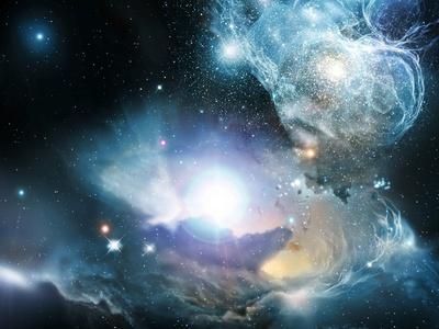 'Primordial Quasar, Artwork' Photographic Print | AllPosters.com