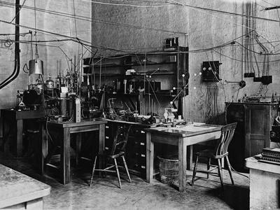 'Research Laboratory of Ernest Rutherford at Cambridge' Photographic ...