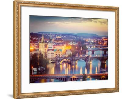 Vintage Retro Hipster Style Travel Image of Travel Prague Concept ...