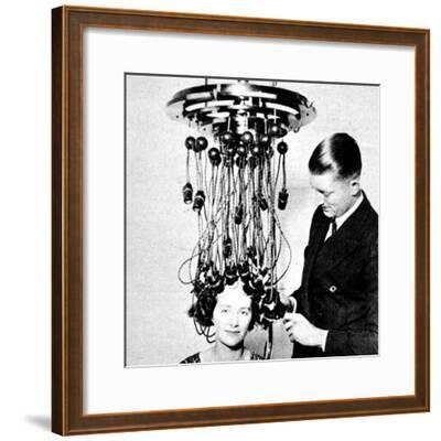 Permanent Hair-Waving Machine, 1928 Photographic Print by | Art.com