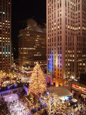 'Rockefeller Tree Lighting' Photographic Print - Frank Franklin II ...